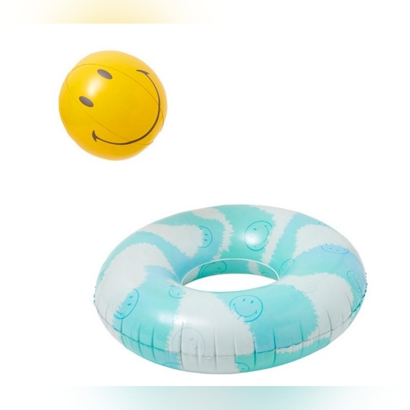Sunnylife | Games | Sunnylife Tie Dye Pool Ring Floatie And Beach Ball ...